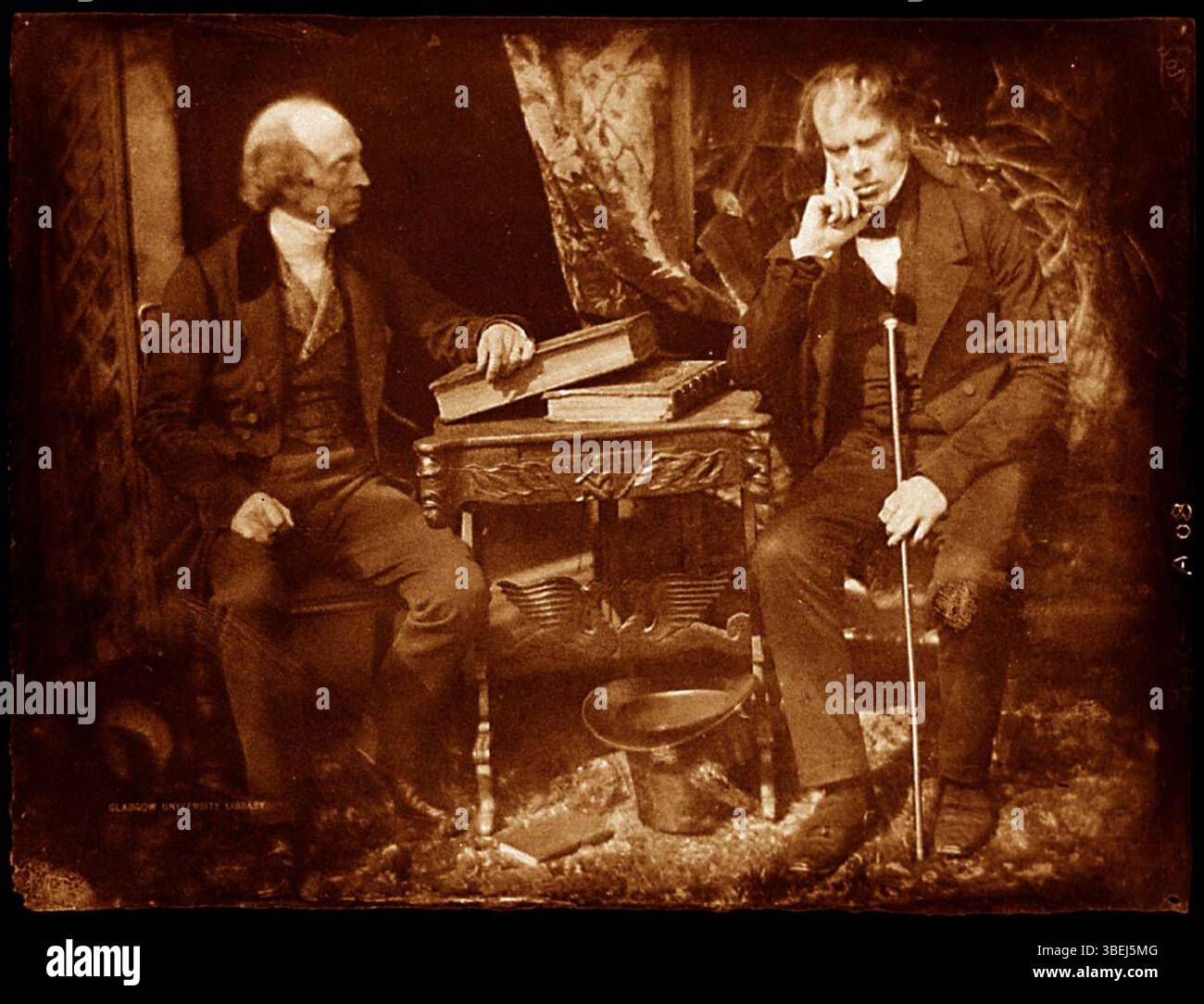 This historic photograph by Hill & Adamson from December 31, 1847 ...