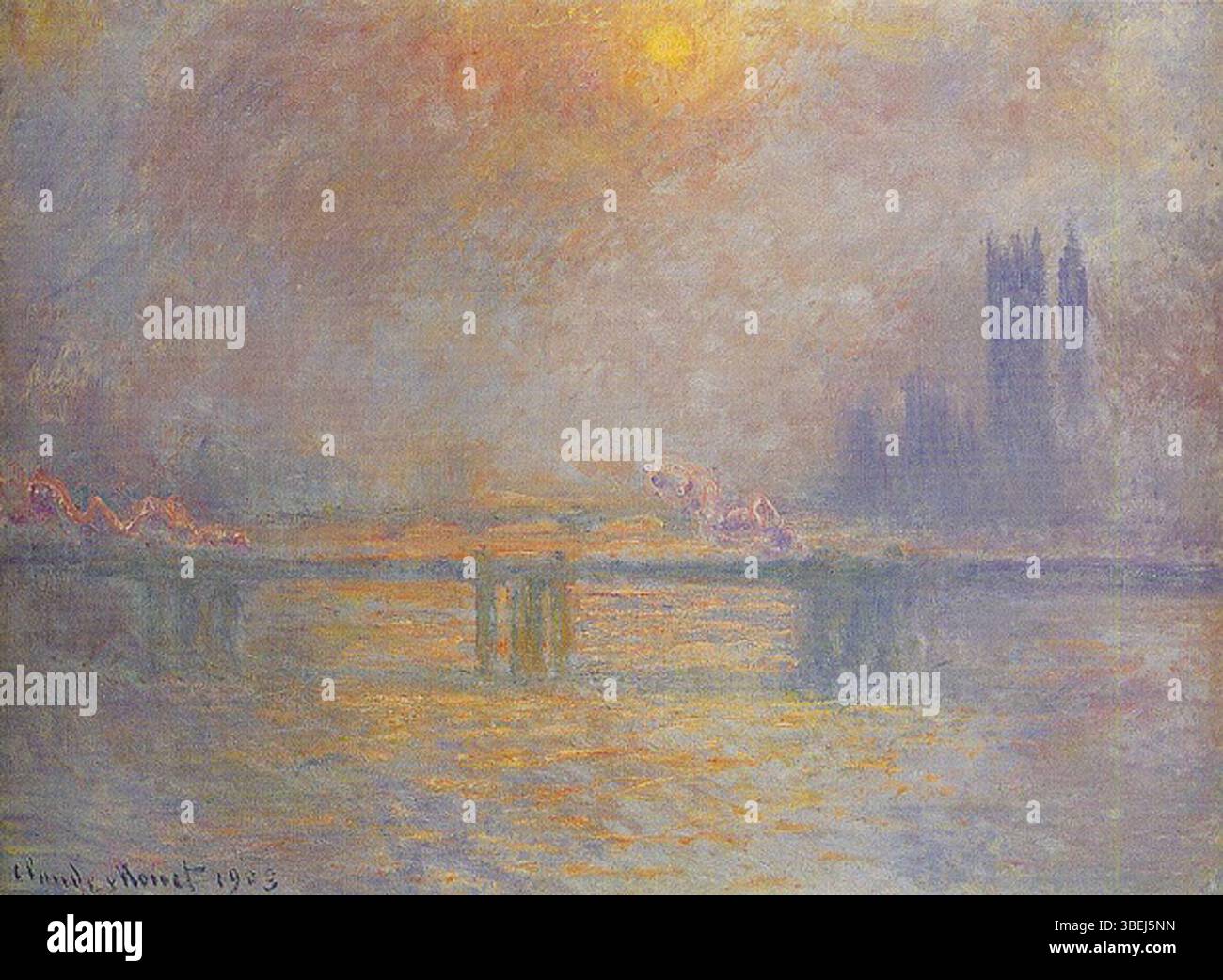 A work by Claude Monet showcasing his iconic Impressionist style ...