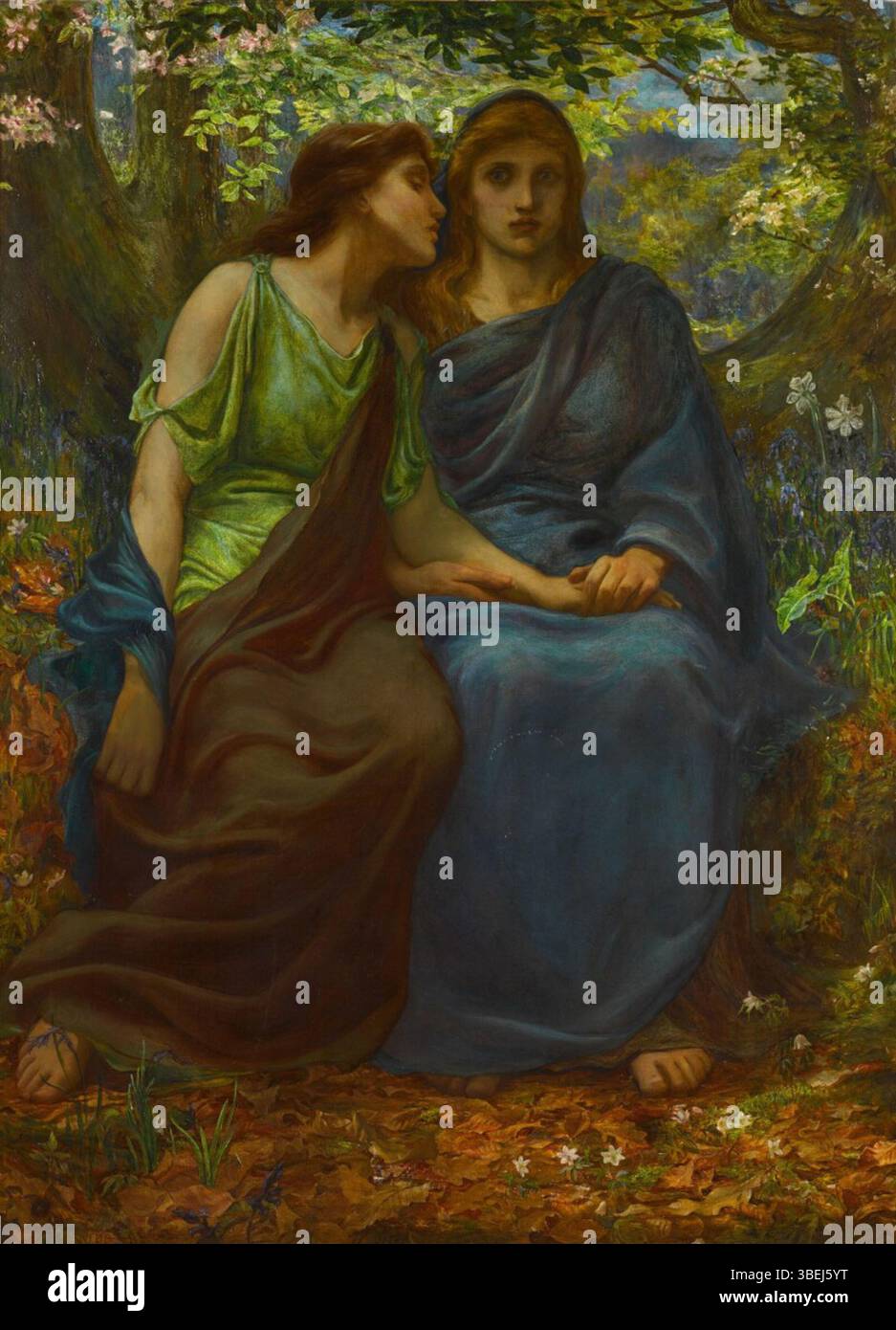 'Demeter and Persephone' by John D. Batten, created between 1865 and ...