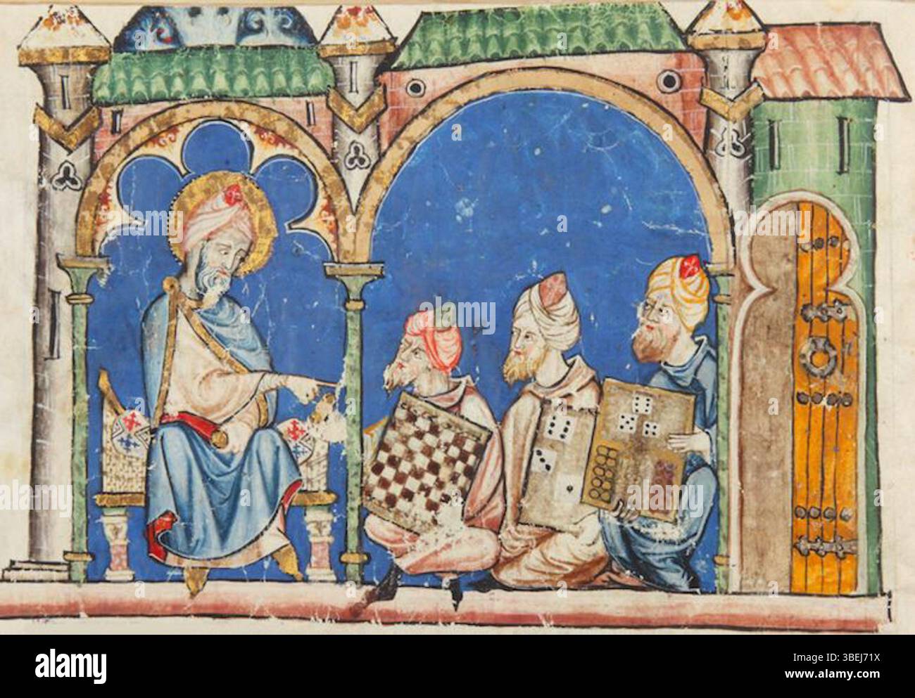 The 'Libro de los Juegos' (Book of Games), completed in 1283 under the ...