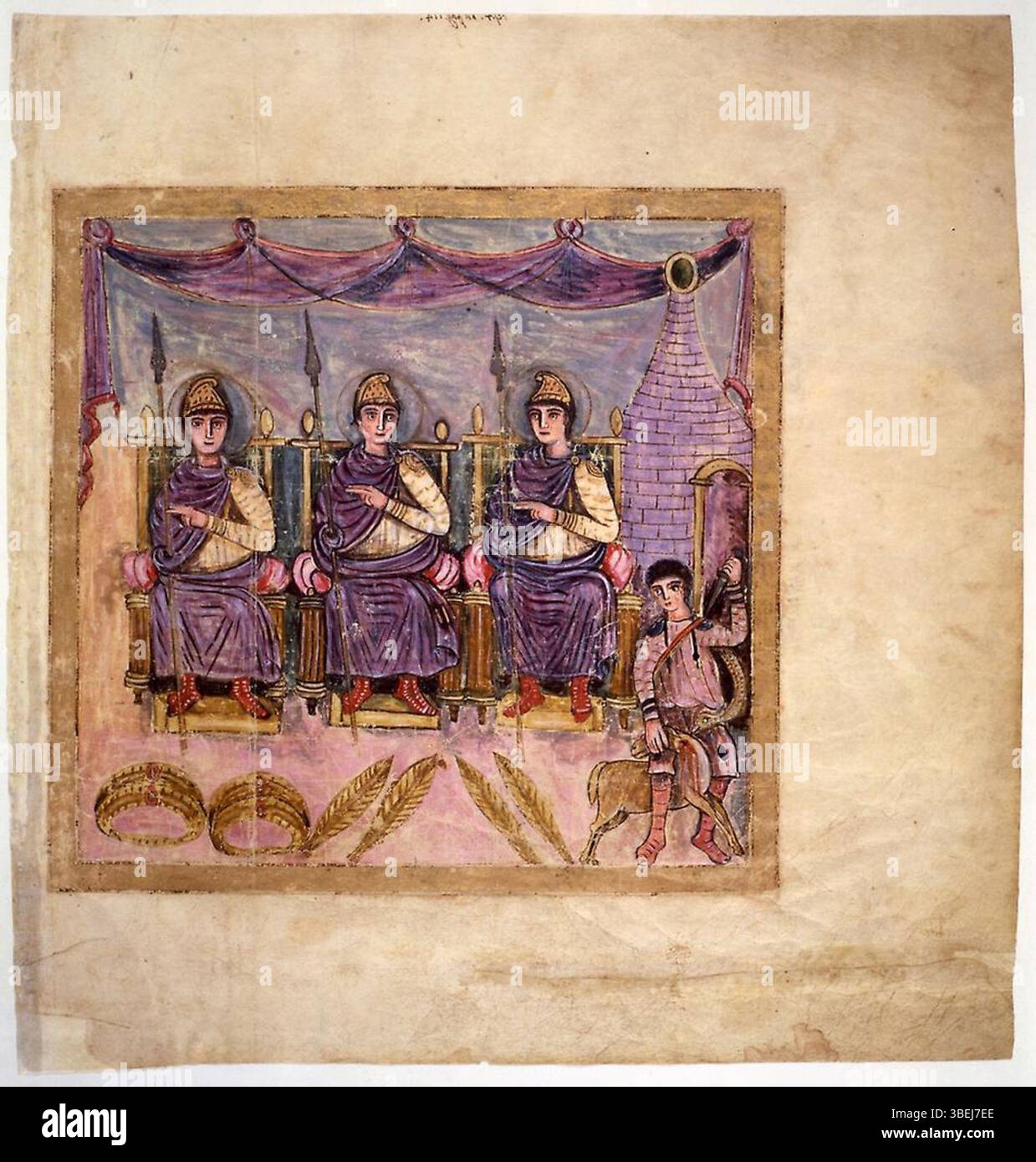 The Vergilius Romanus is a 5th-century manuscript, which contains a ...