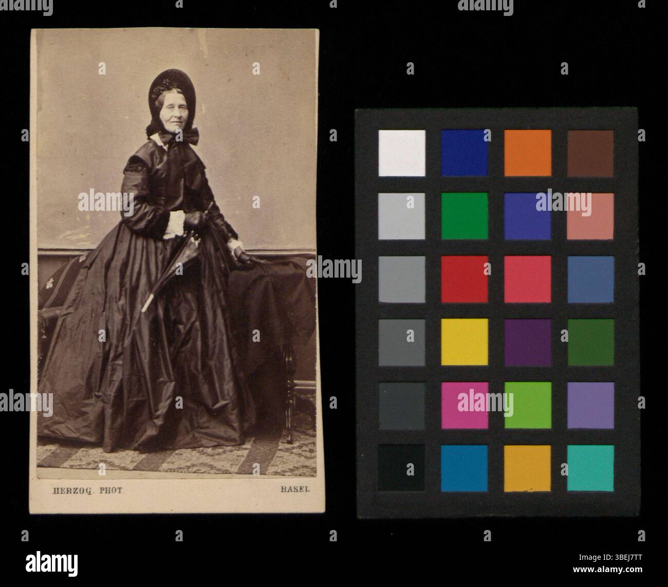 This black-and-white cabinet card photograph, likely taken between 1880 ...