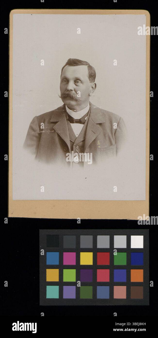 Captured between 1900 and 1909, this silver gelatin print features a ...