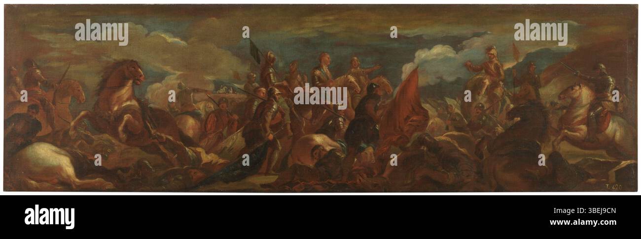This copy of Luca Giordano's 'Surrender of the French Army at the ...