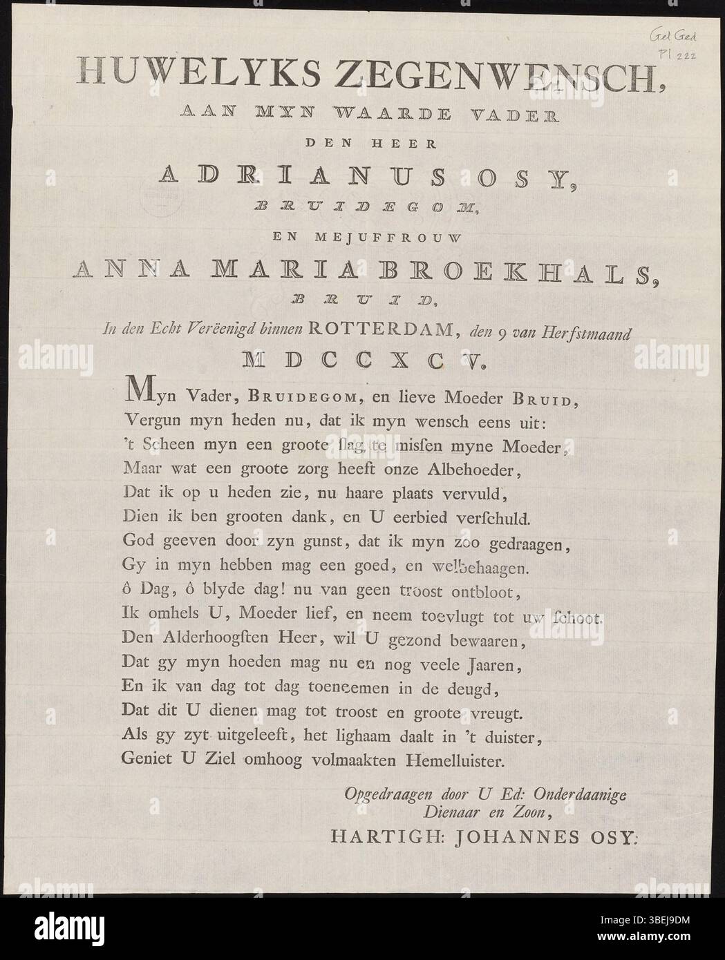 Adrianus osy hi-res stock photography and images - Alamy