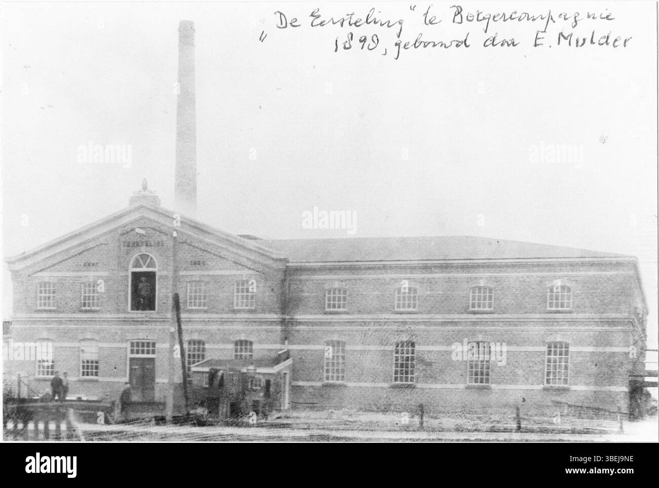 The 'Eersteling' cooperative potato flour factory in Borgercompagnie ...