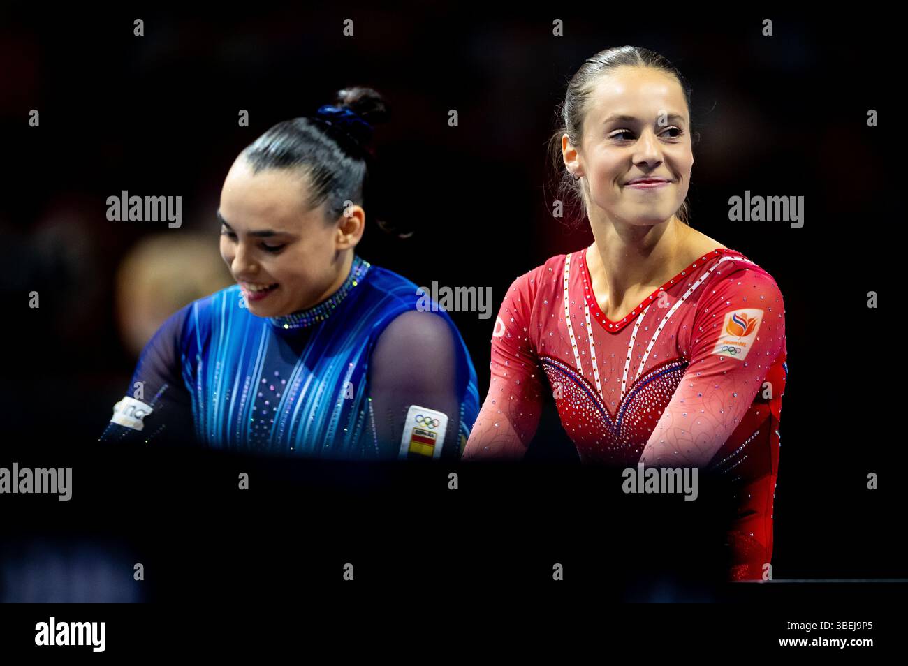LEIPZIG - Naomi Visser and Alba Petisco (SPA) on the hot seats during ...