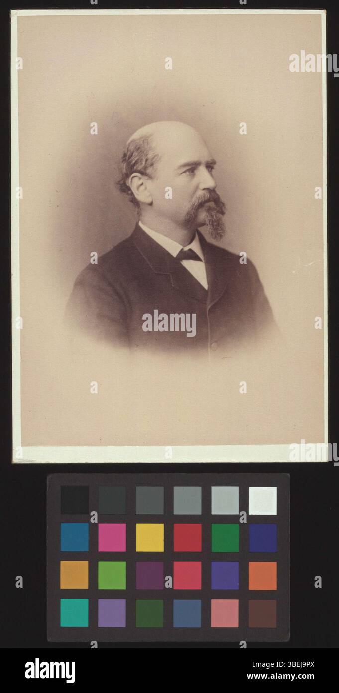 This black-and-white cabinet card photograph, taken between 1870 and ...