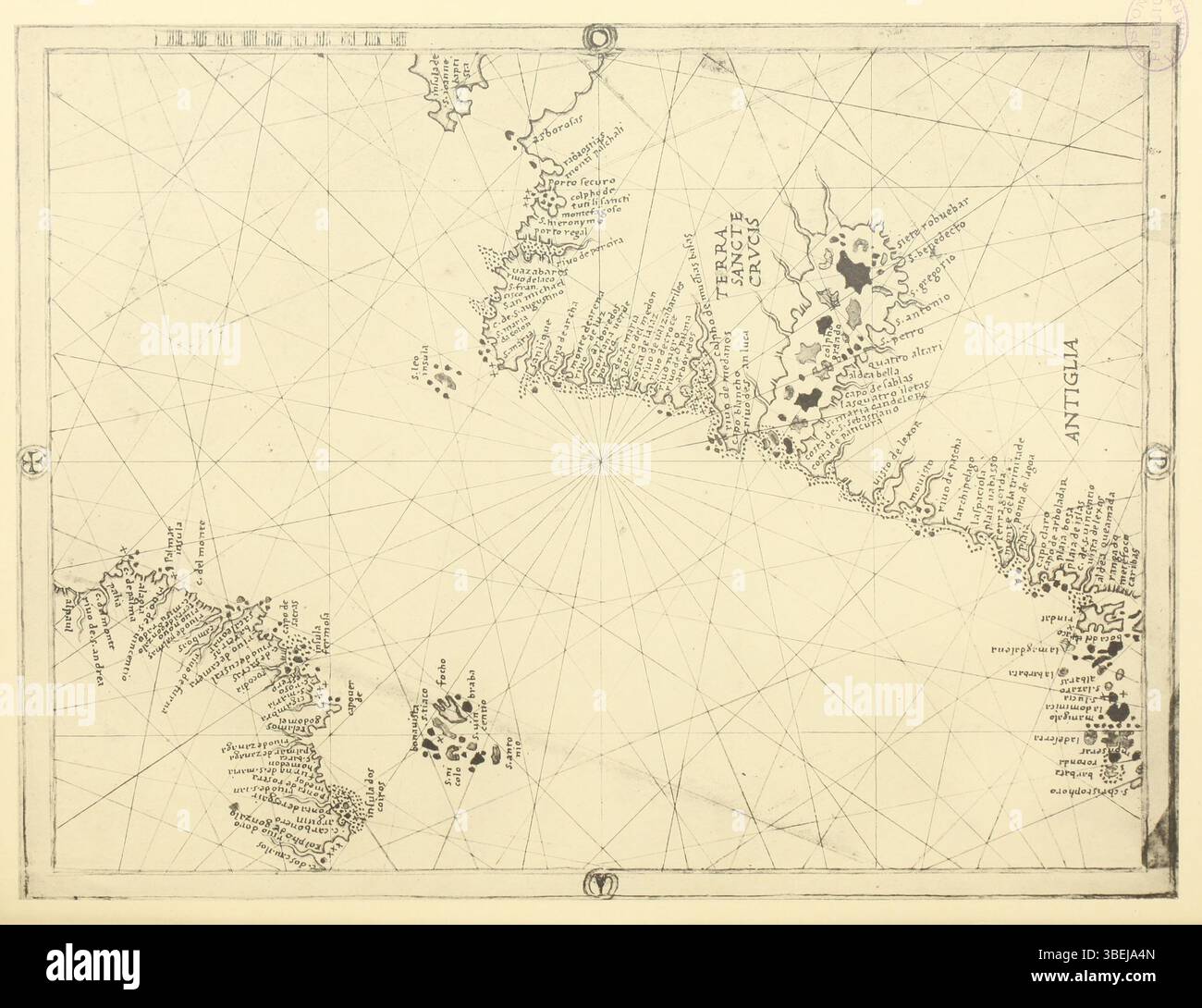 Visconte maggiolo map hi-res stock photography and images - Alamy
