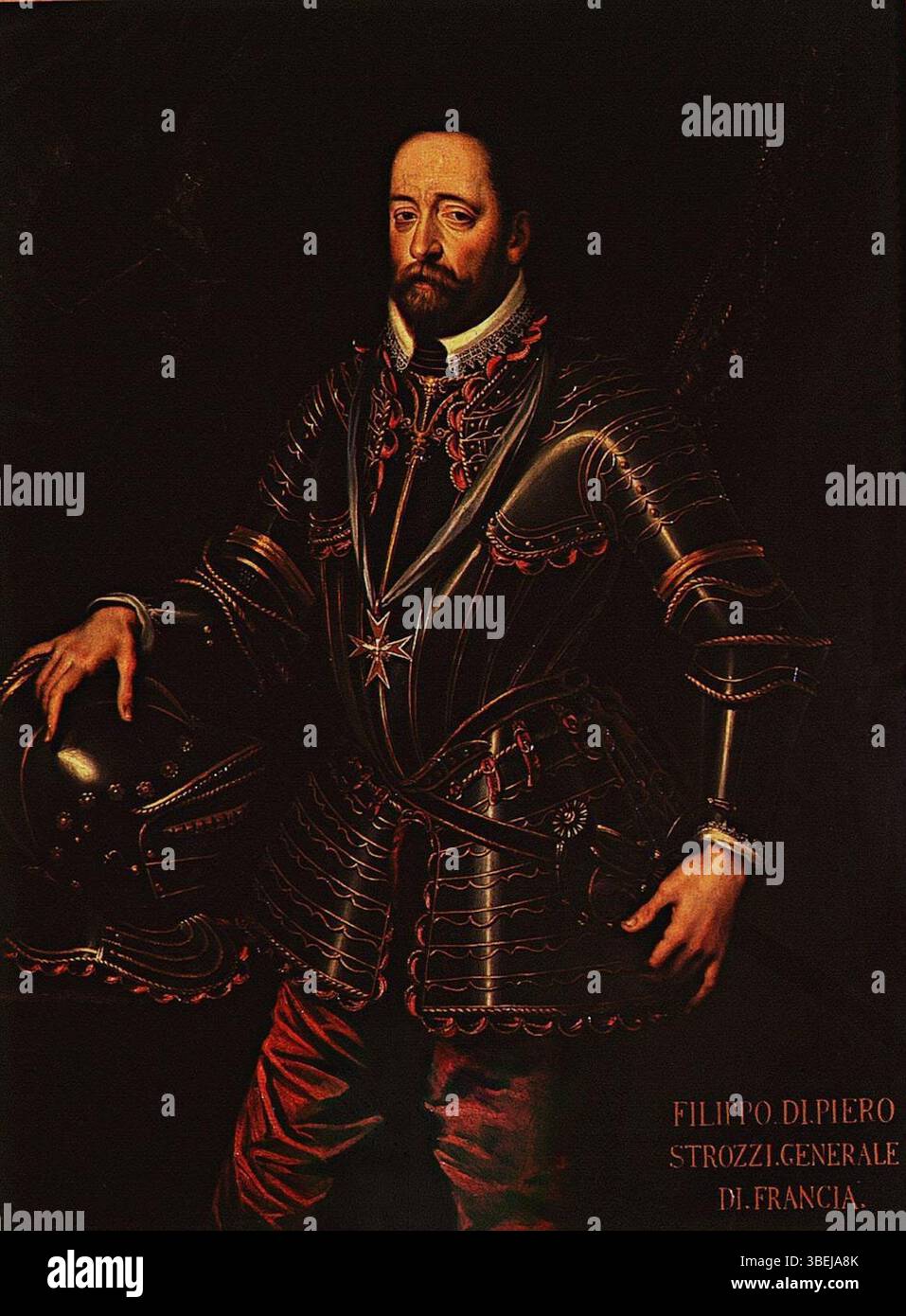 This portrait by Scipione Pulzone, painted between 1570-1580, depicts ...