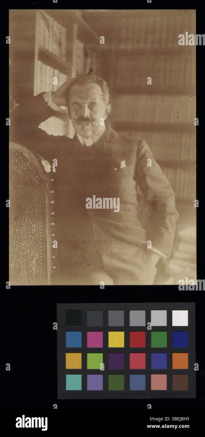 This black-and-white photograph from between 1890 and 1910 captures ...