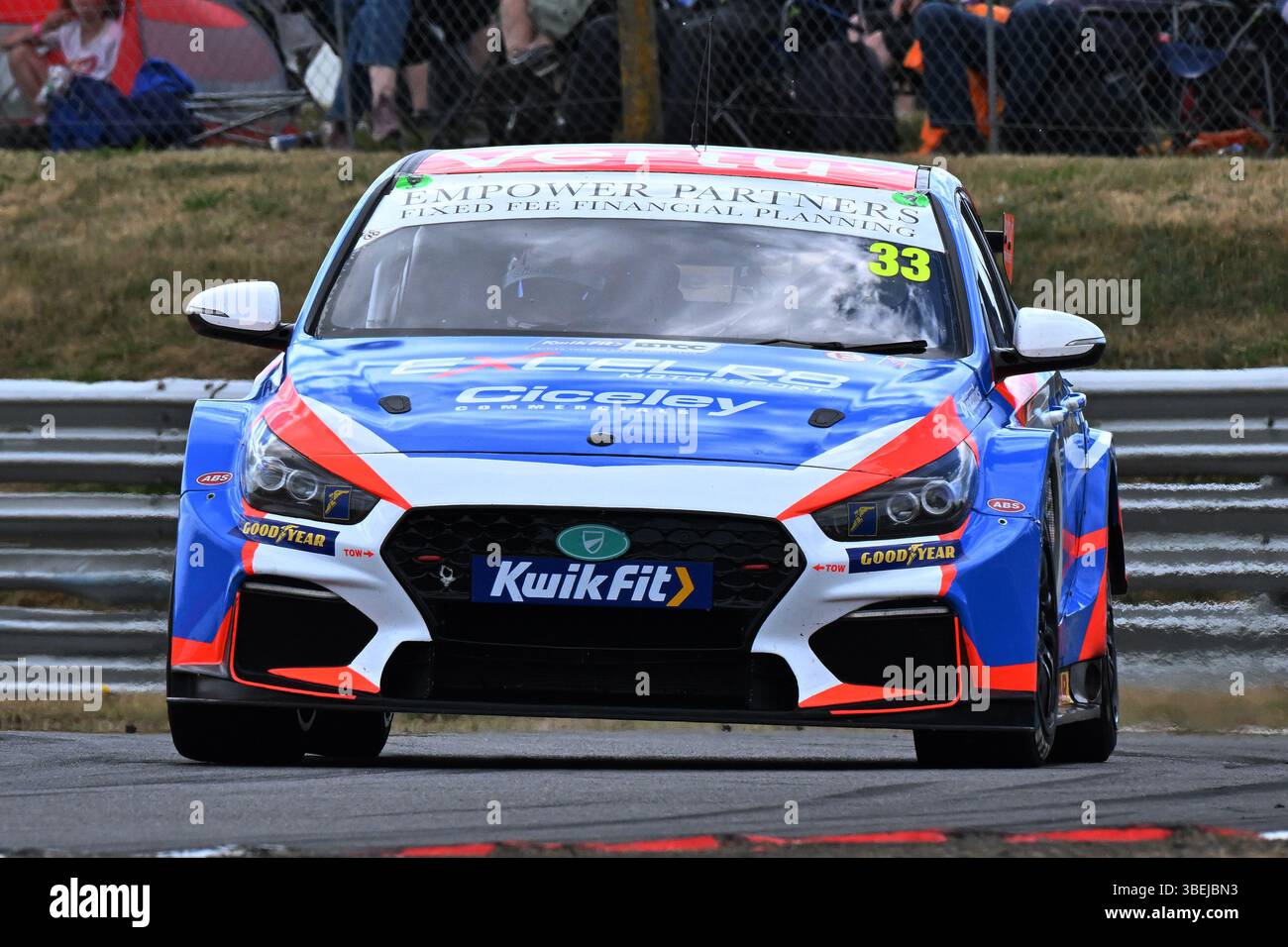 Adam Morgan, Hyundai i30N, Team Vertu, 2025 Kwik Fit BTCC, British ...