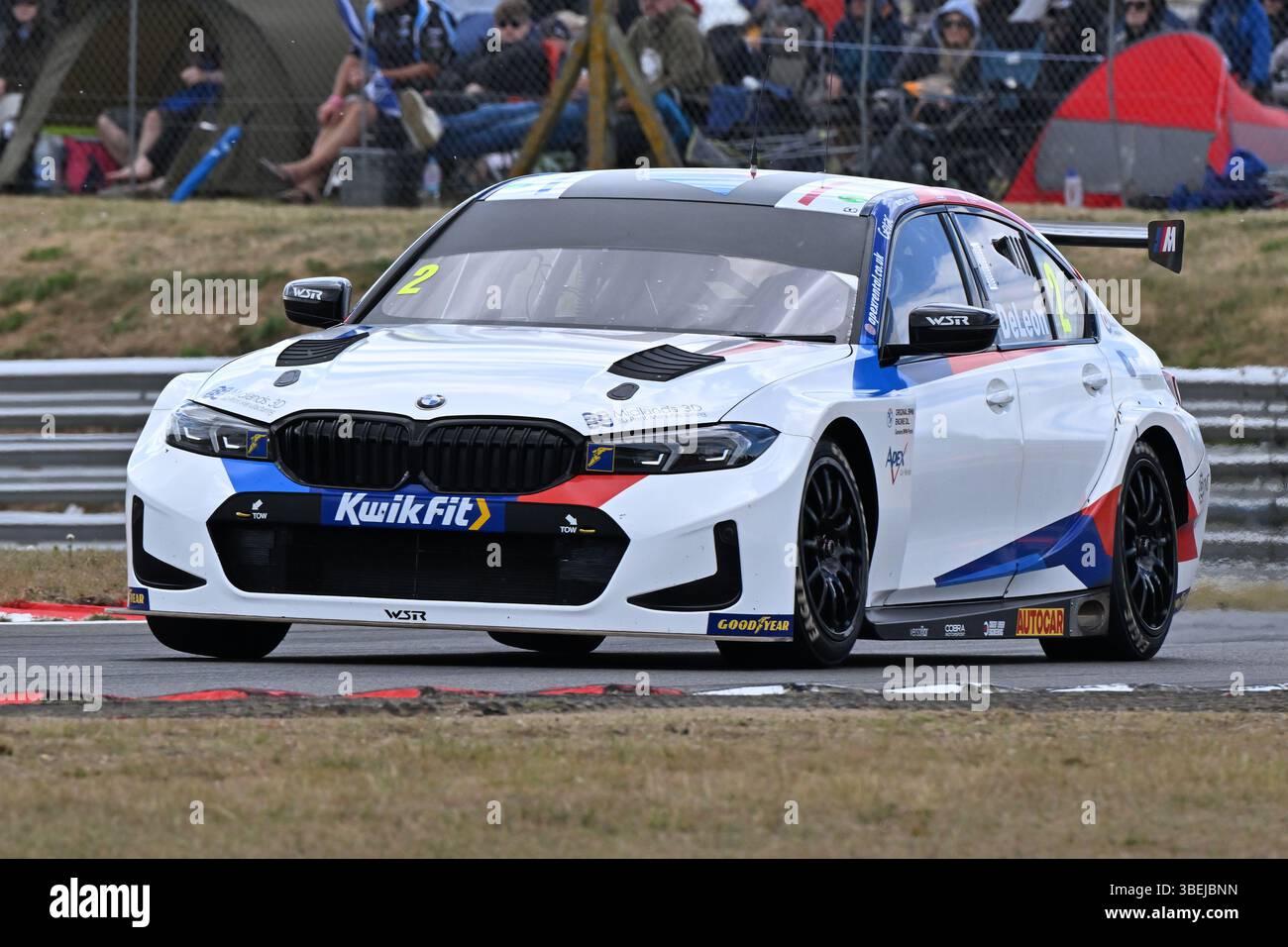 Daryl DeLeon, BMW 330i M Sport, WSR, 2025 Kwik Fit BTCC, British ...