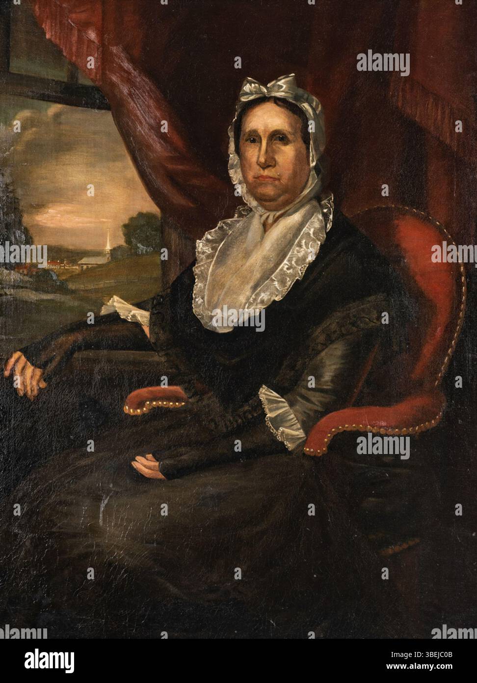 This 18th-century portrait, attributed to Ralph Earl, depicts Tamar ...