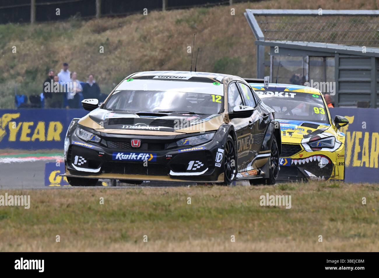 Stephen Jelley, Honda Civic Type R, One Motorsport, 2025 Kwik Fit BTCC ...