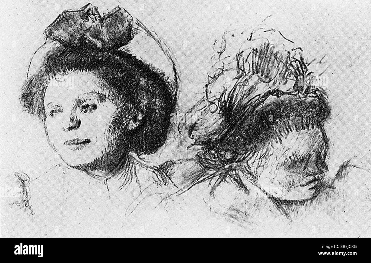 'Têtes d'enfants' (Children's Heads) is a 2336 painting by Edgar Degas ...