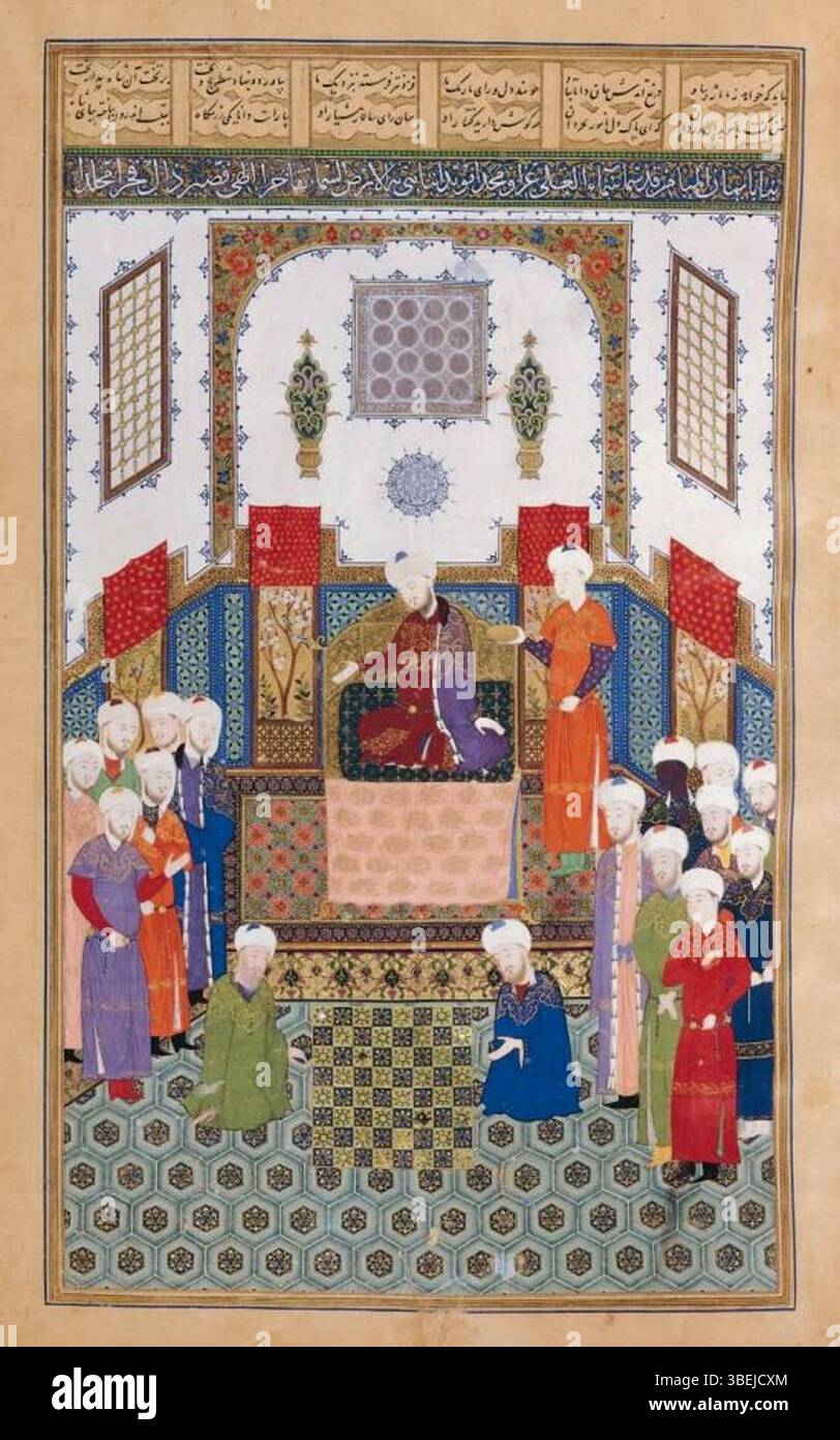 The Bayasanghori Shahnameh, a 1430 Persian manuscript, depicts ...