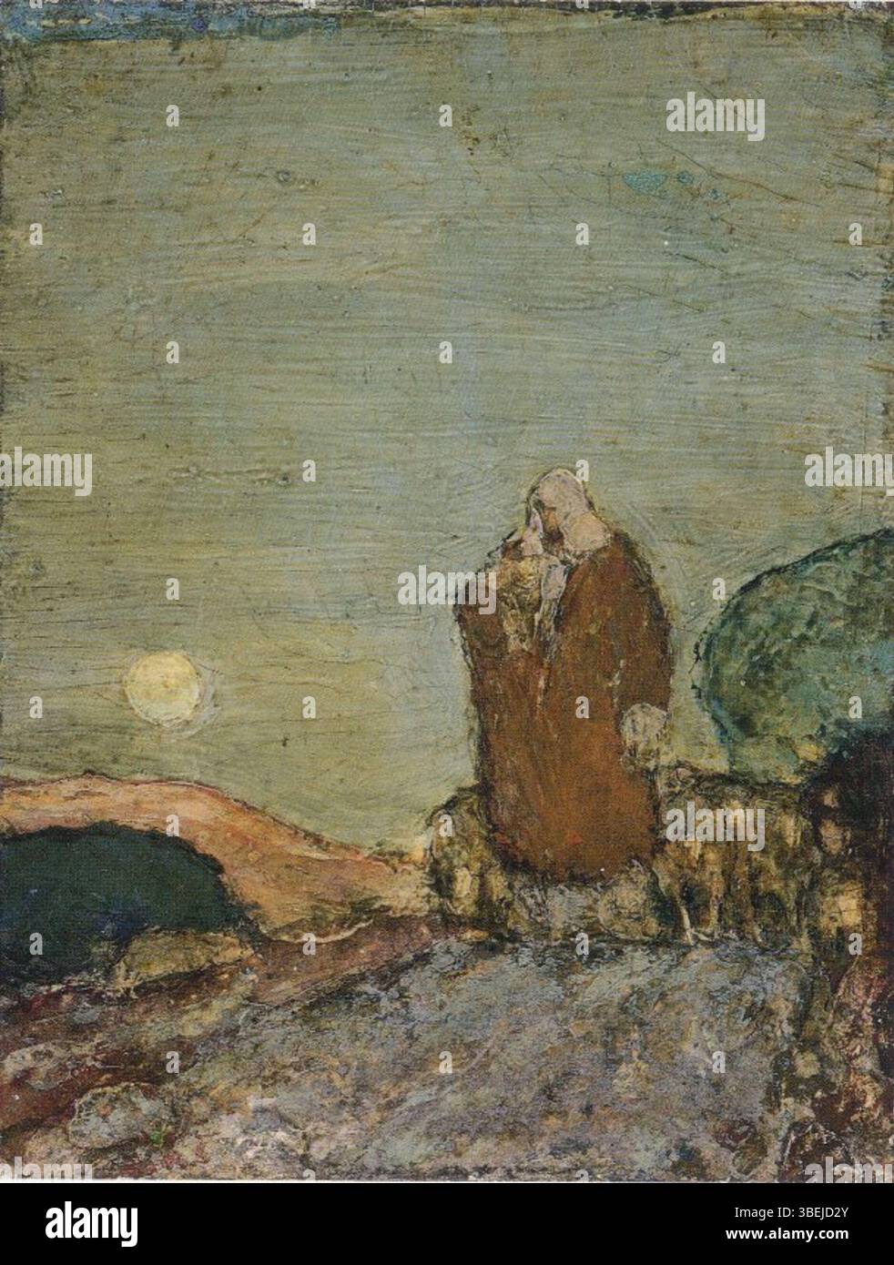 'The Lost Sheep (The Good Shepherd)' is a 1930 painting by Henry Ossawa ...