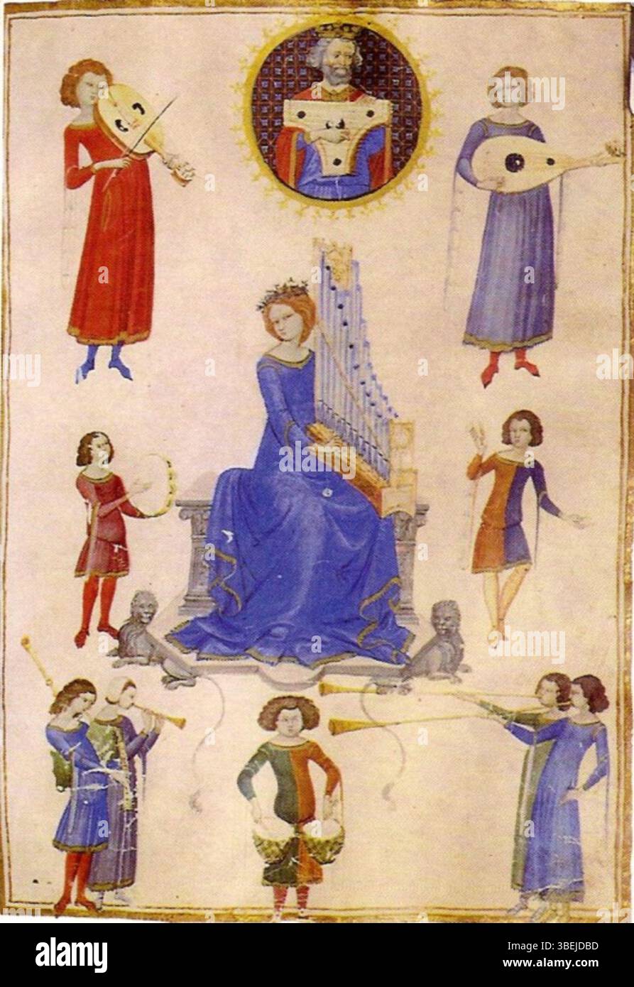 Medieval musicians hi-res stock photography and images - Alamy