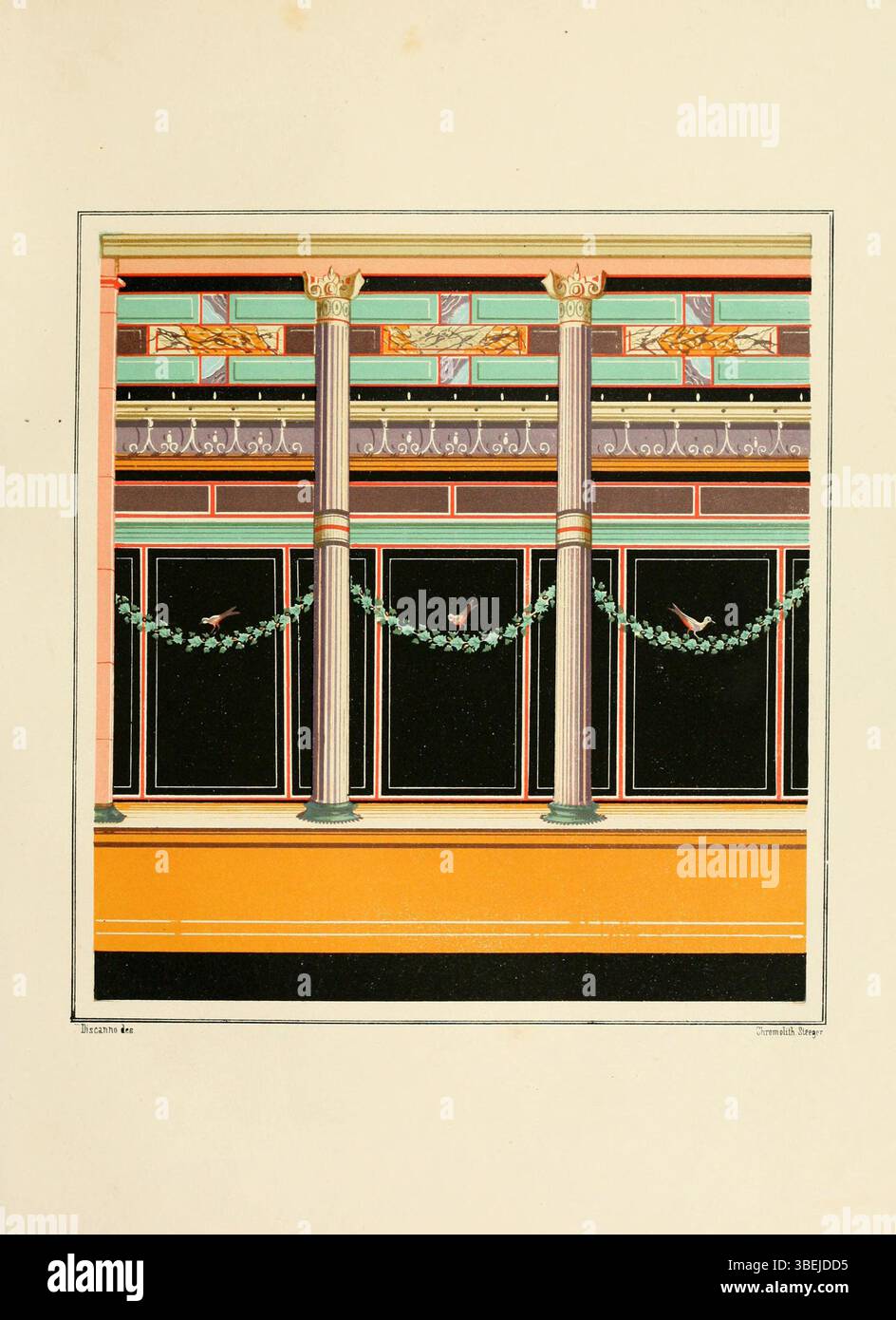 In this 1877 drawing by Geremia Discanno and lithographed by Vittorio ...