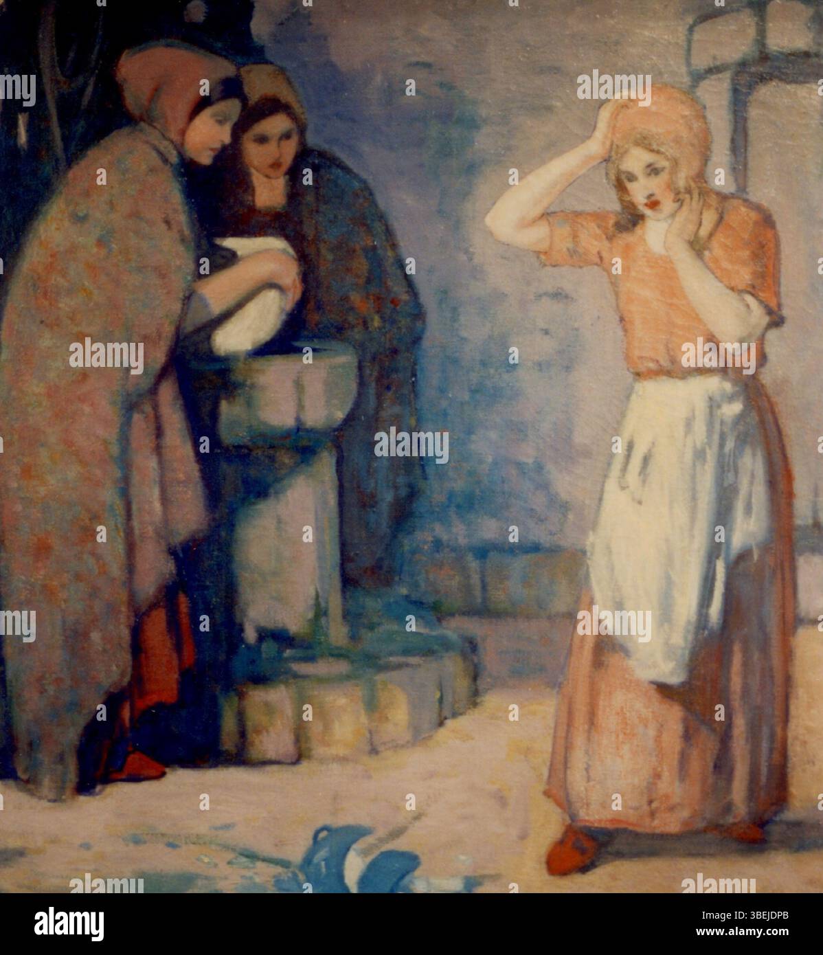 'Broken Jug' by Myron G. Barlow, created in 1932, is housed in the ...