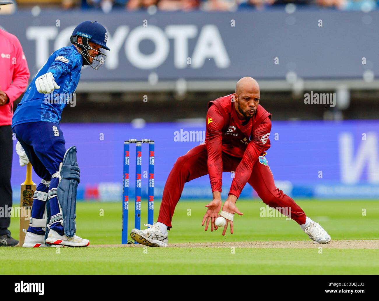 29th May 2025; Edgbaston, Birmingham, England; 1st Mens One Day International, England versus ...
