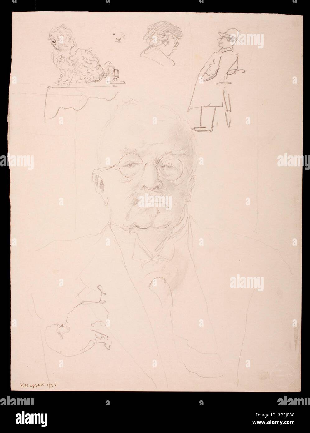 This is a 1935 portrait of Laurentius Knappert, created by an unknown ...