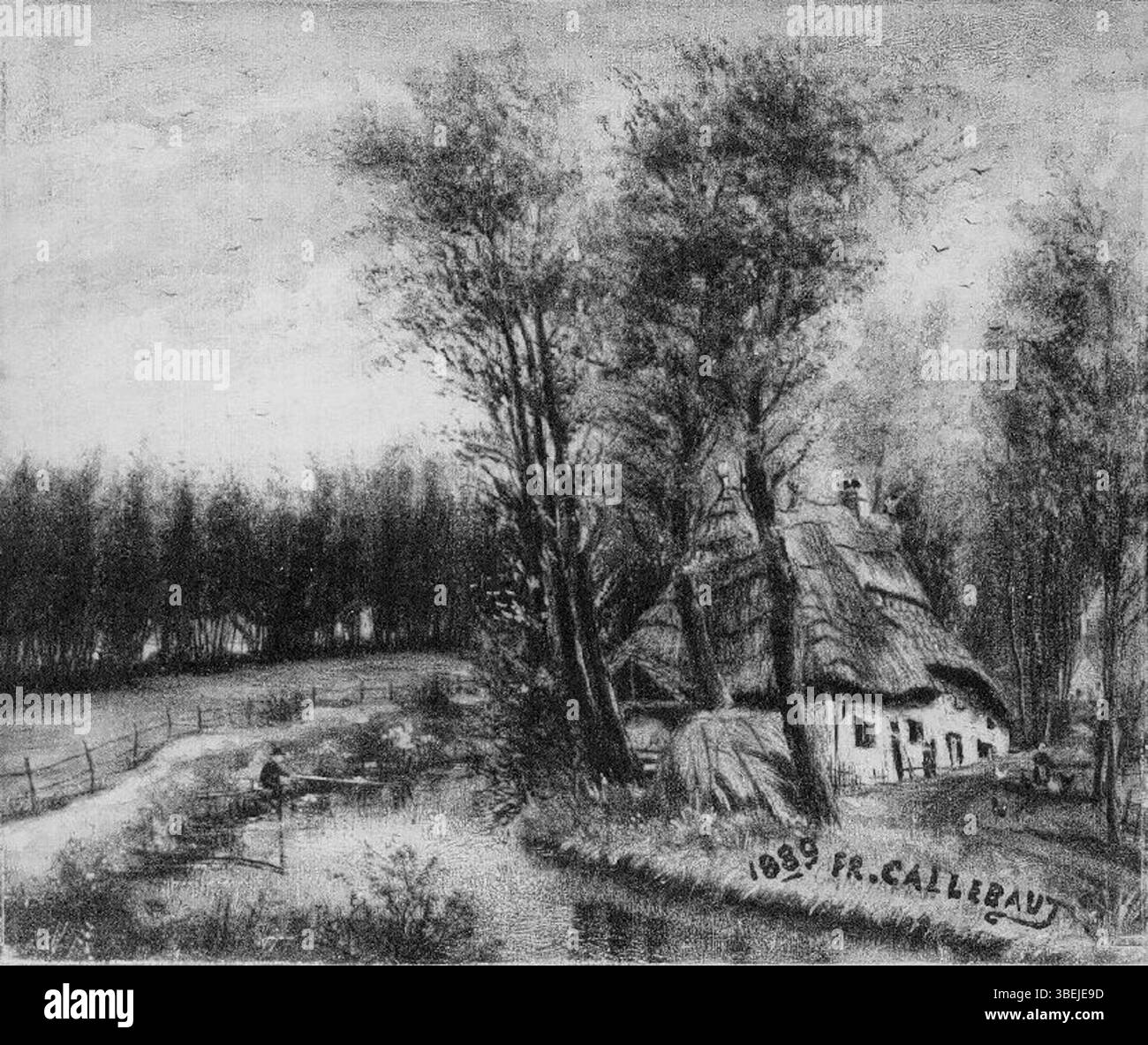 Rural scene captures Black and White Stock Photos & Images - Alamy