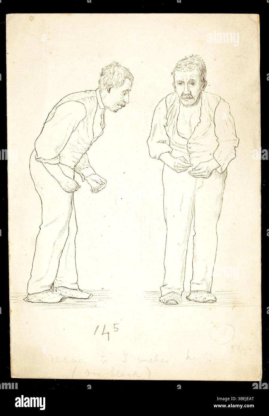 This original drawing by William Richard Gowers, after Albert Londe ...