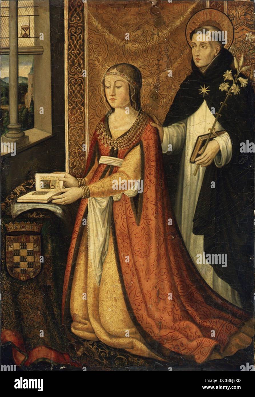 This donor portrait, attributed to an unknown Castilian artist around ...