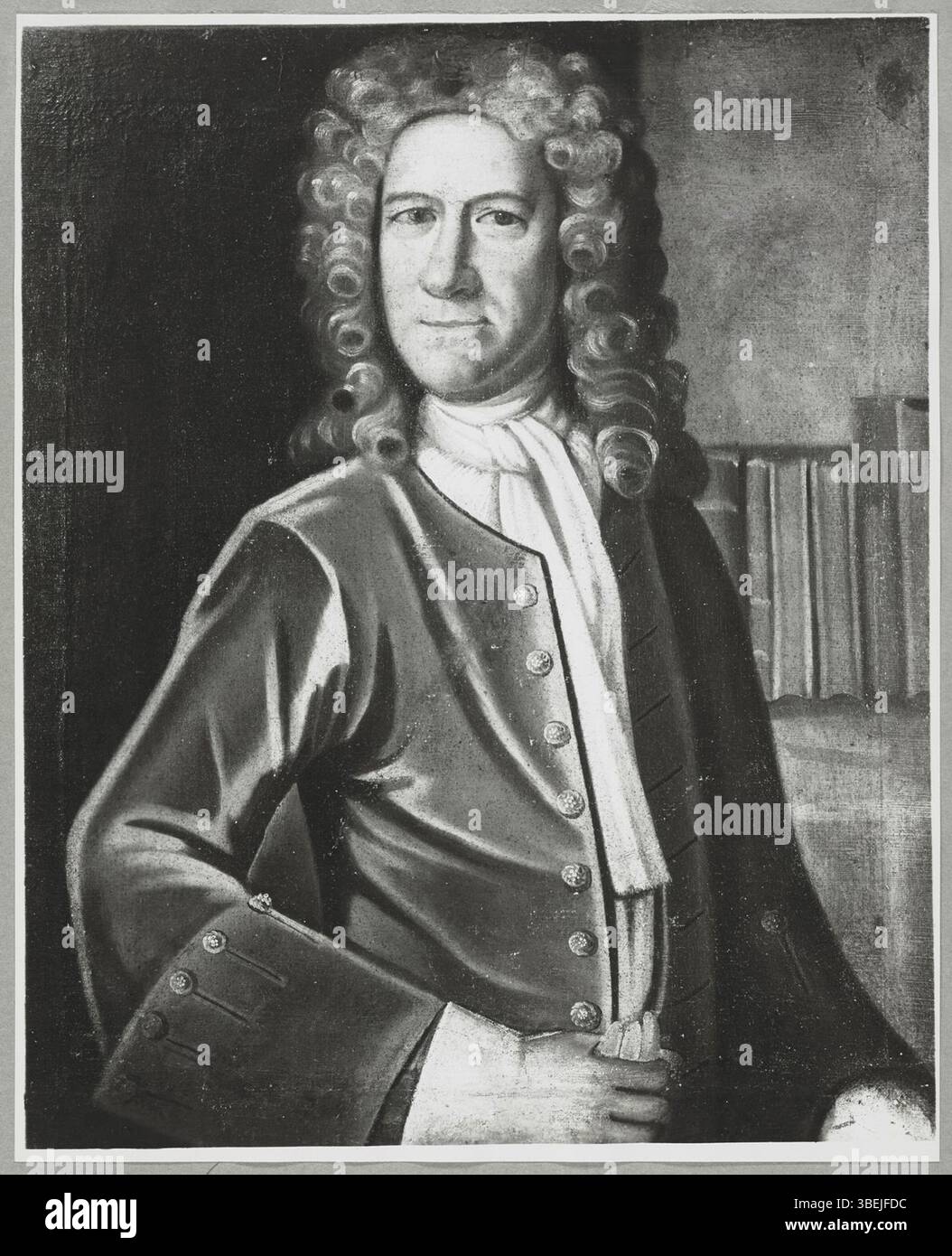 Attributed to Nehemiah Partridge, this oil painting, created circa 1722 ...