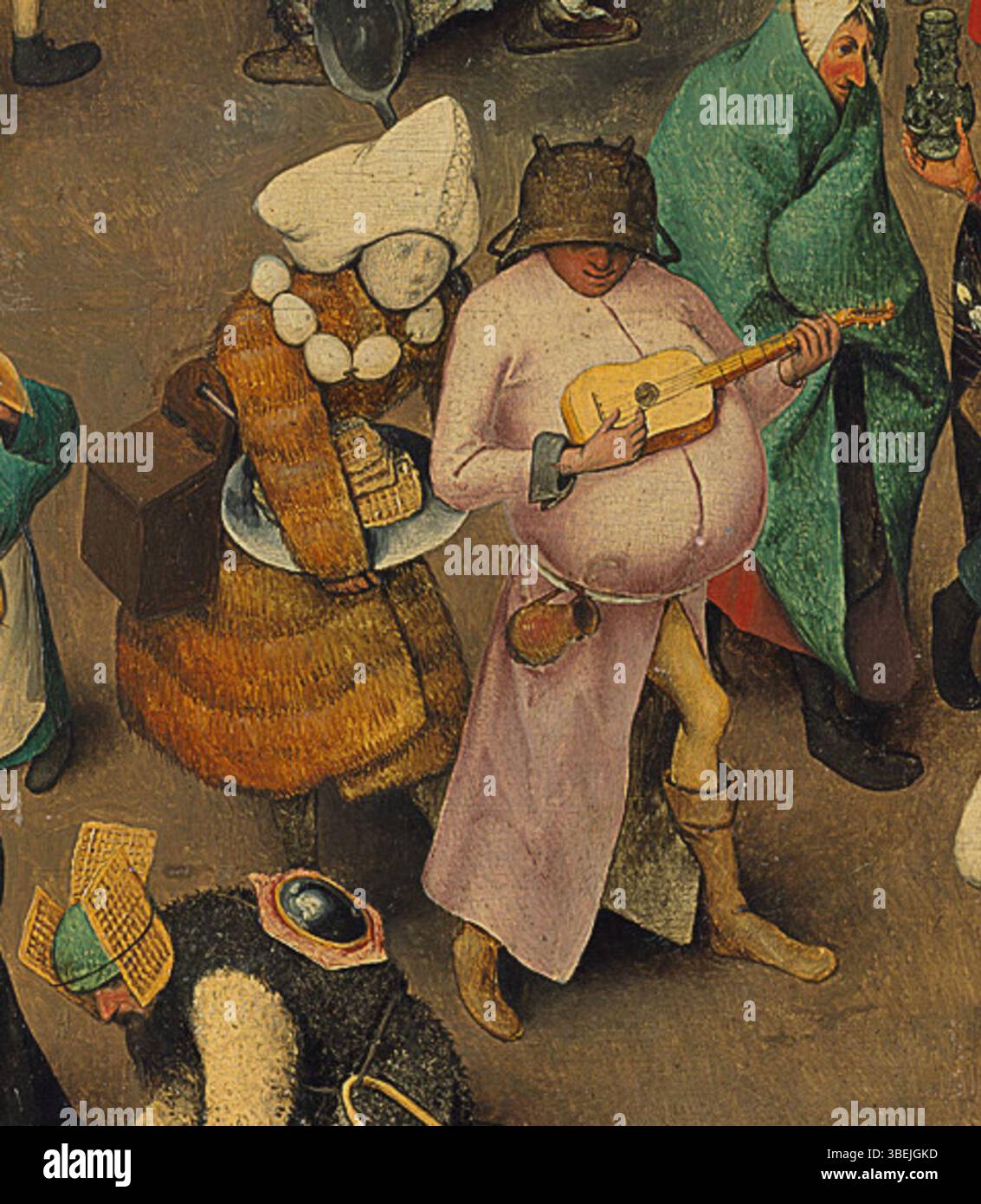 *The Fight Between Carnival and Lent* (1559) by Pieter Bruegel the ...