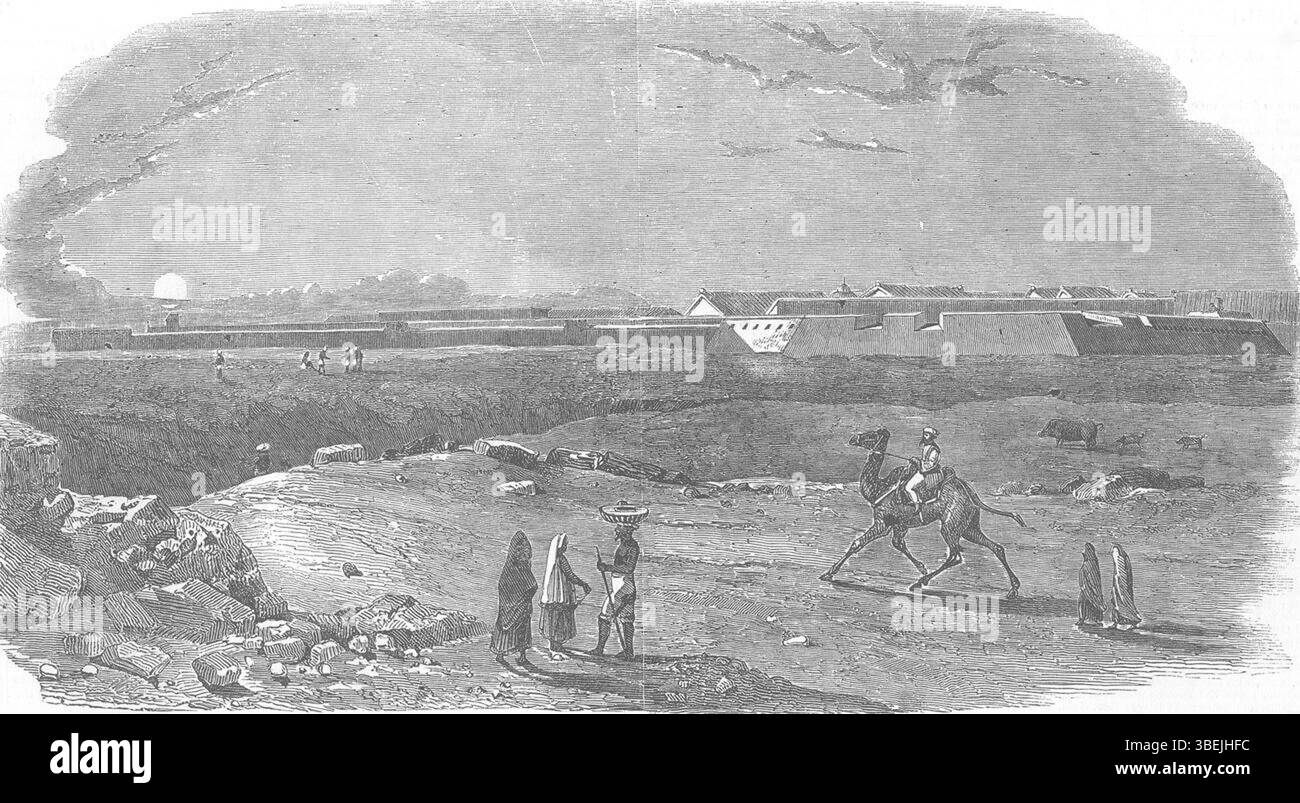 This 1851 illustration from the Illustrated London News depicts the ...