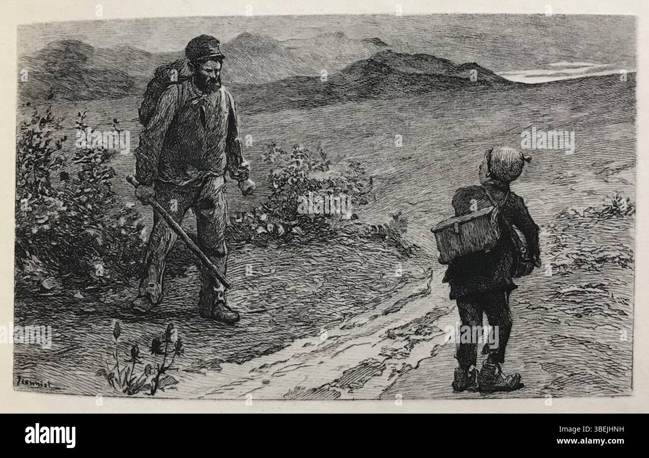 In this 1890 illustration by Pierre-Georges Jeanniot, the character ...