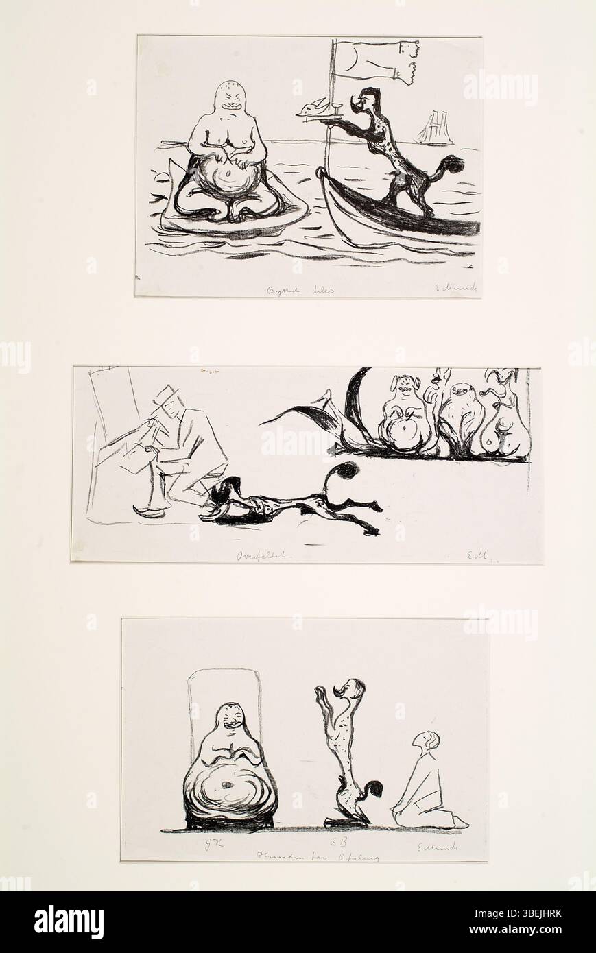 'Sharing the Kill, The Assault, The Dog Wreaks Vengeance' by Edvard ...
