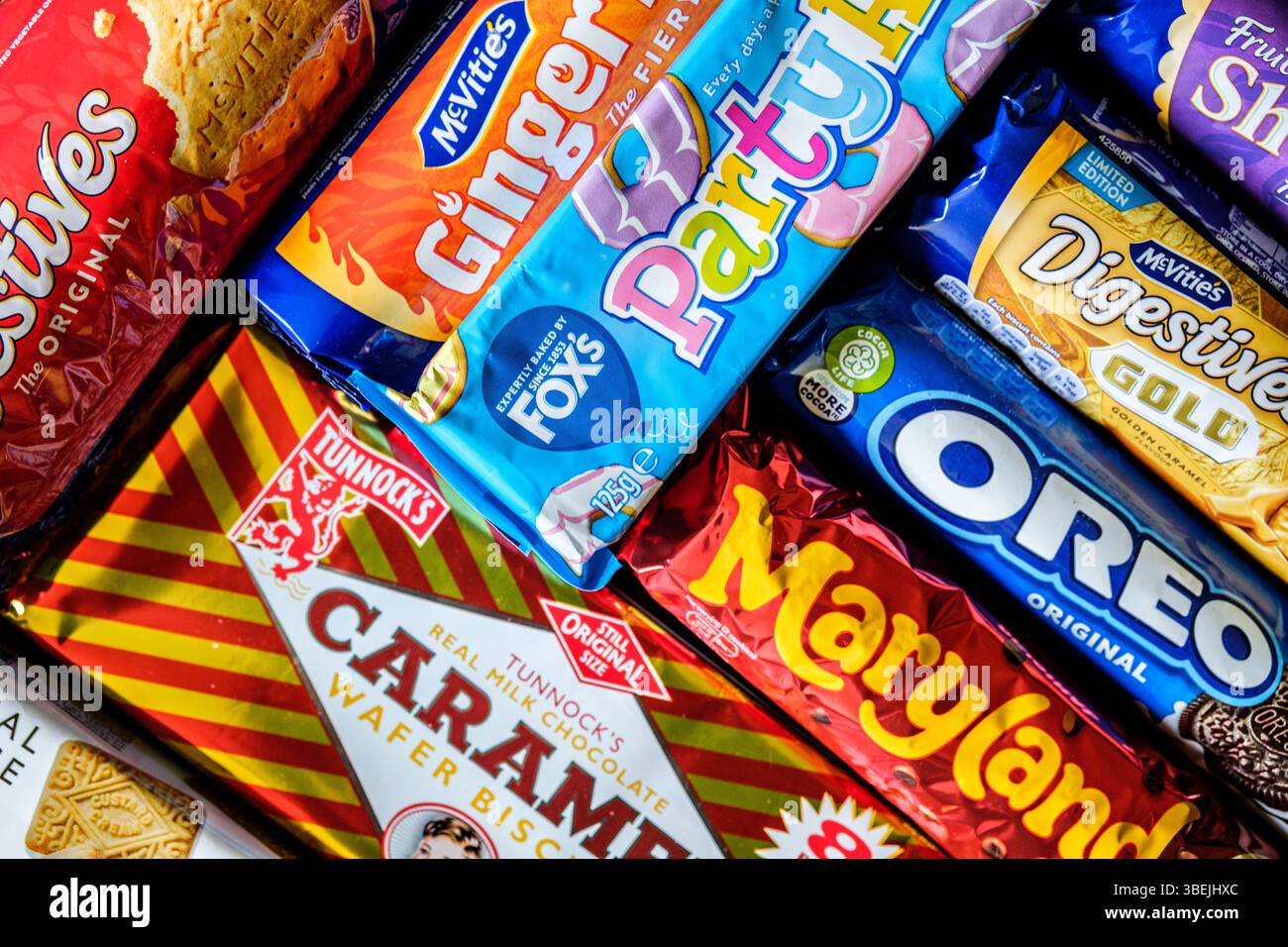 London UK, May 29 2025, A selection of Favourite Popular British ...