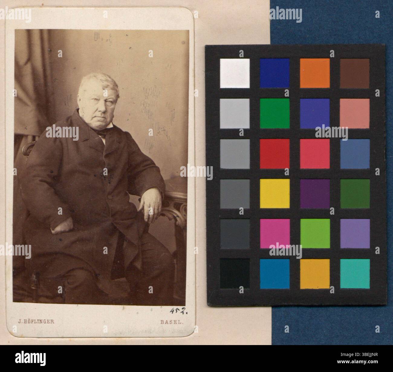 This black-and-white cabinet card photograph, taken between 1850 and ...