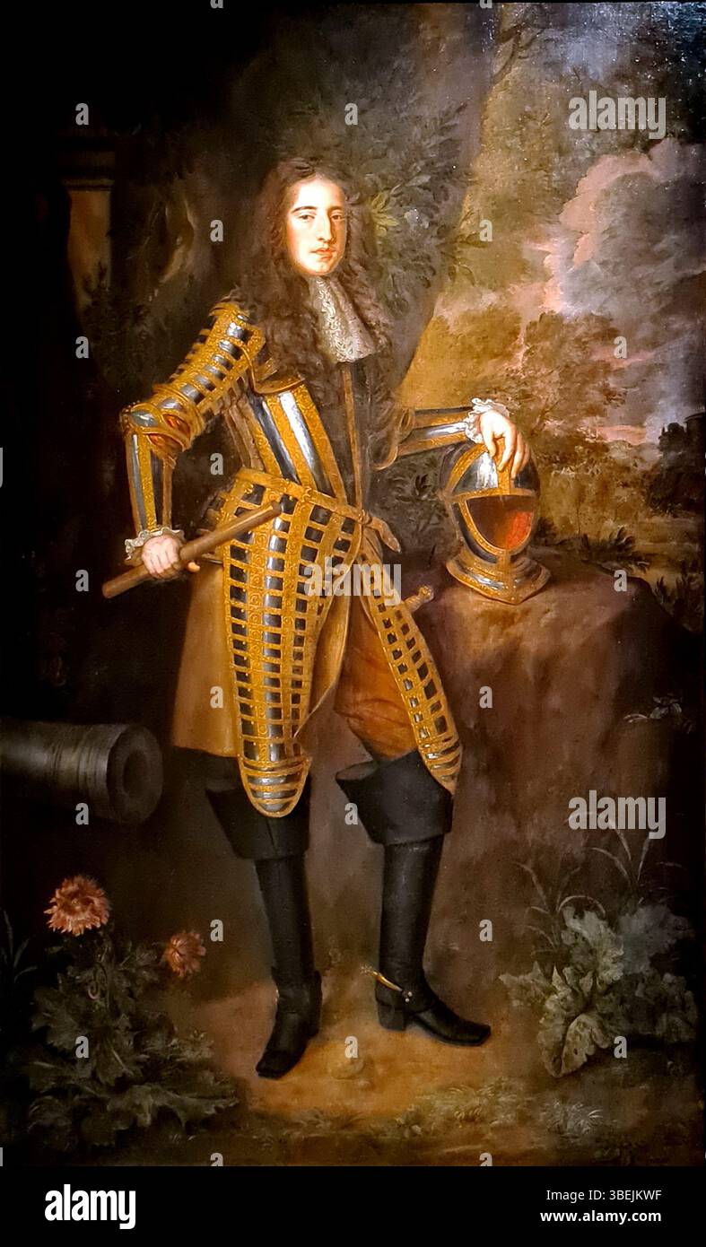 The portrait of Willem III as stadtholder of the Dutch Republic was ...