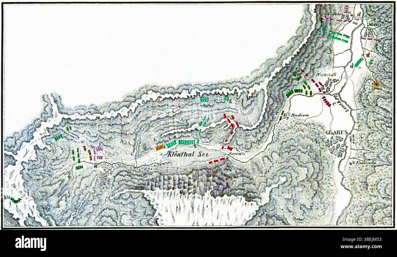 Suvorov map Cut Out Stock Images & Pictures - Alamy