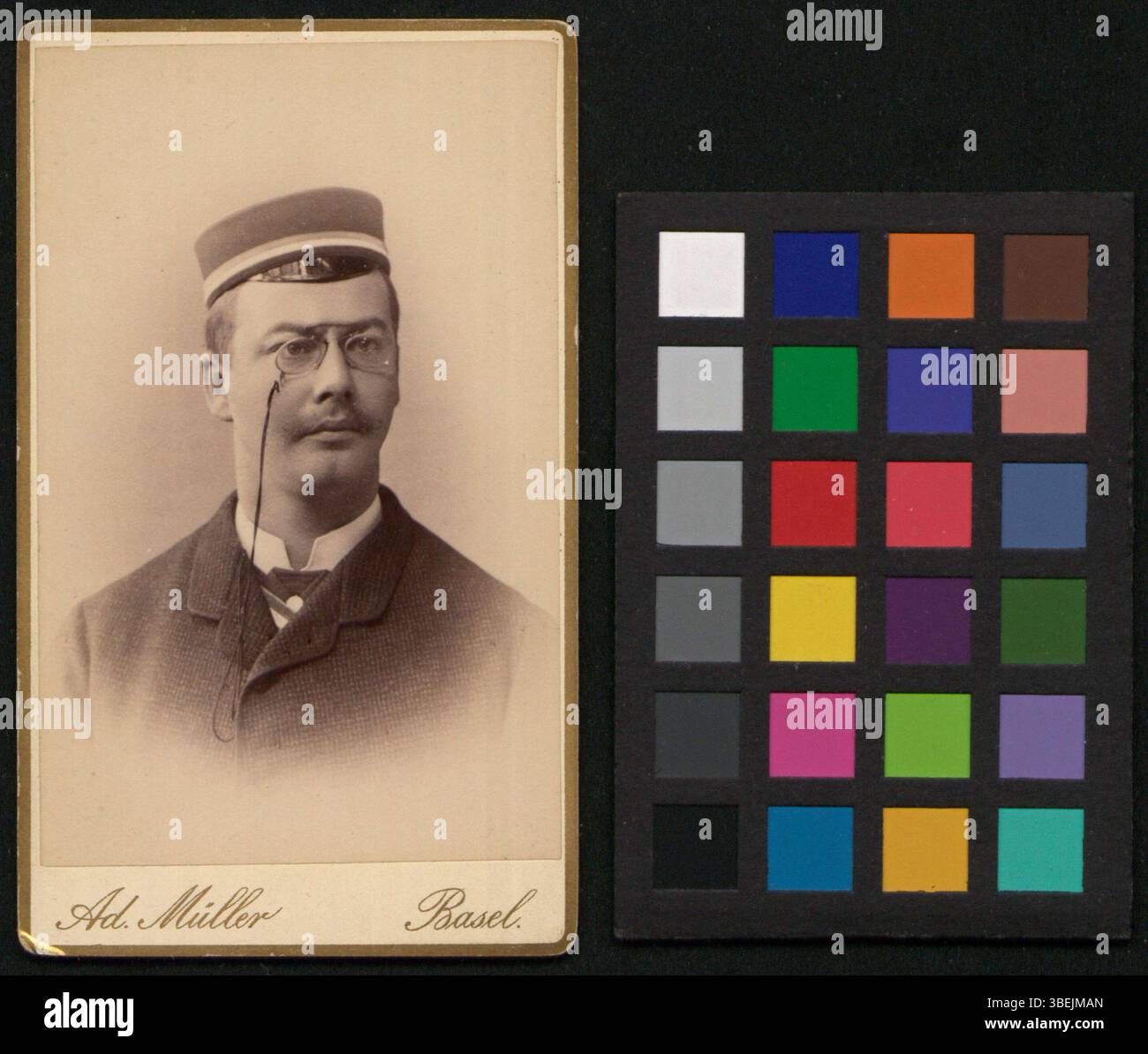 This black-and-white cabinet card photograph, taken between 1869 and ...