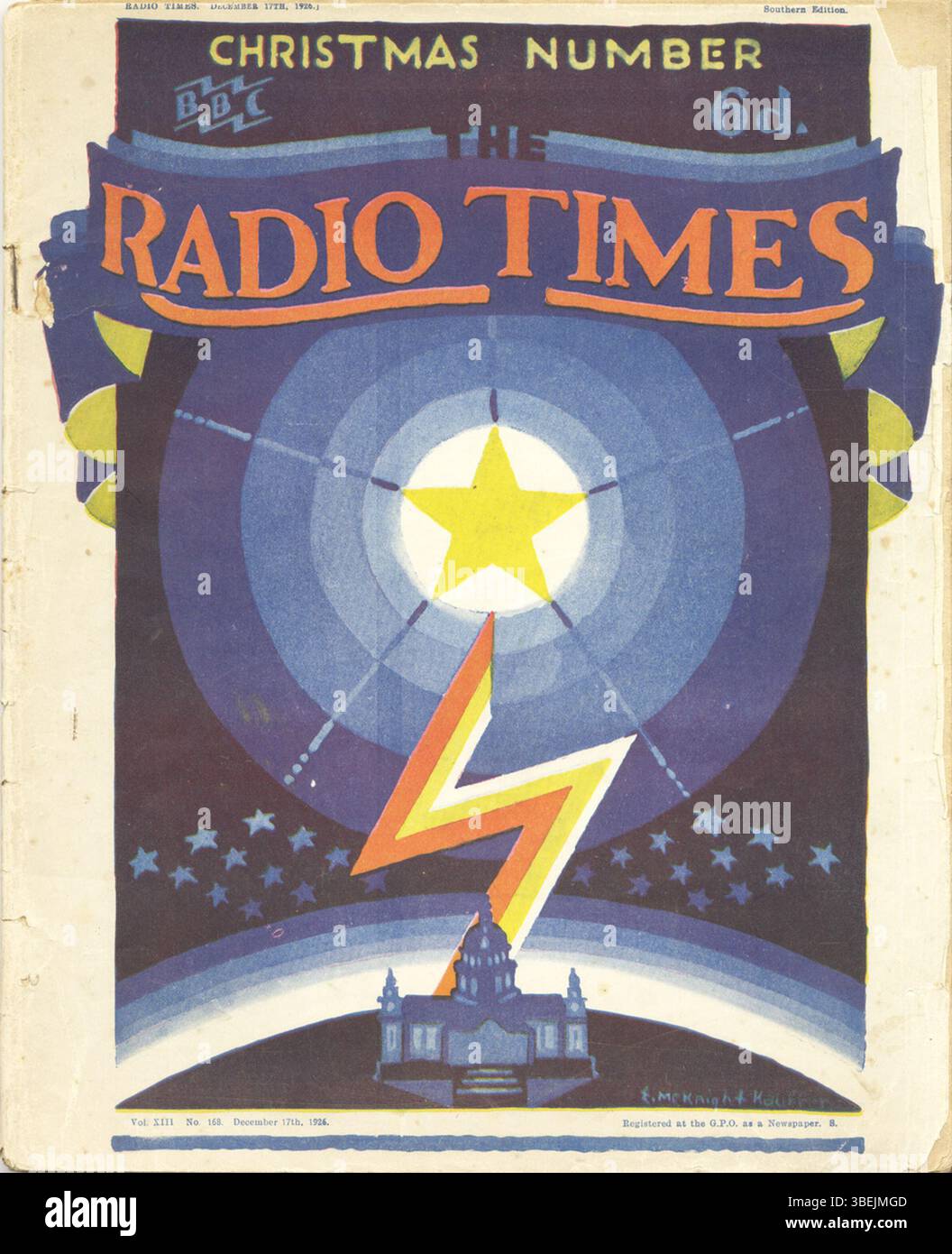 The front cover of the December 19, 1926, Christmas edition of *The ...