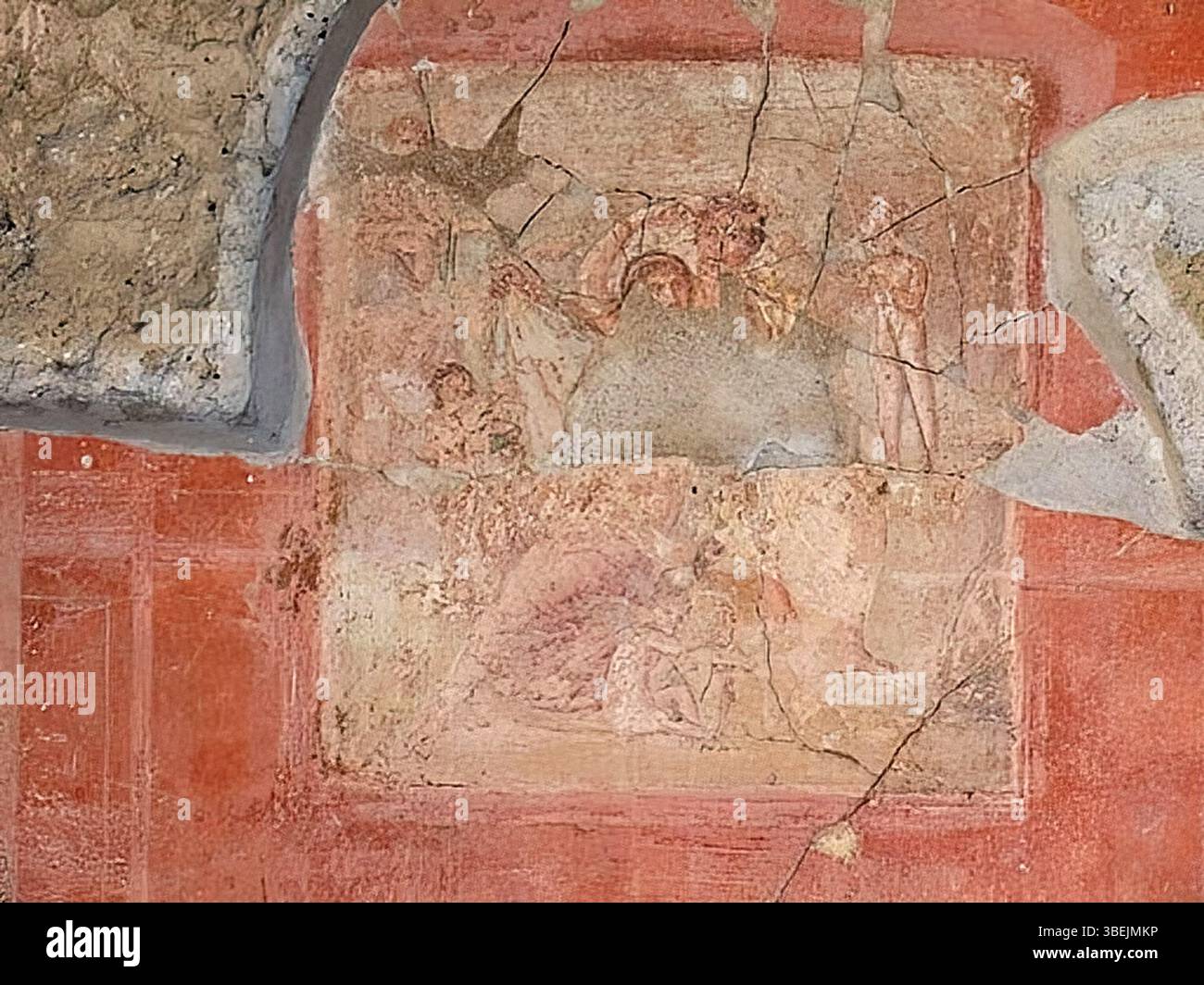 This 1st-century CE fresco from Pompeii depicts Venus at her toilette ...