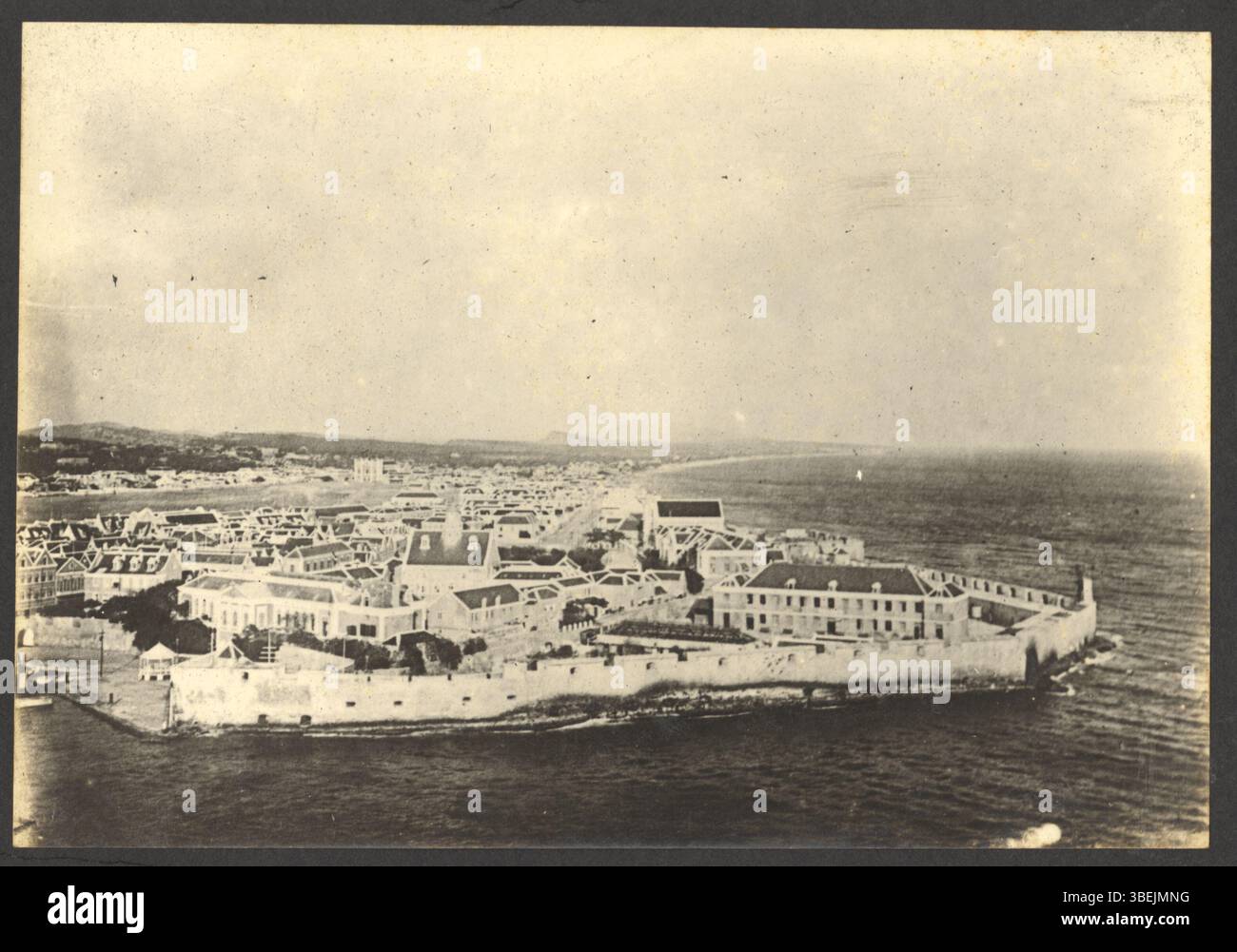 A photograph of Fort Amsterdam in Punda, Willemstad, Curaçao, taken ...