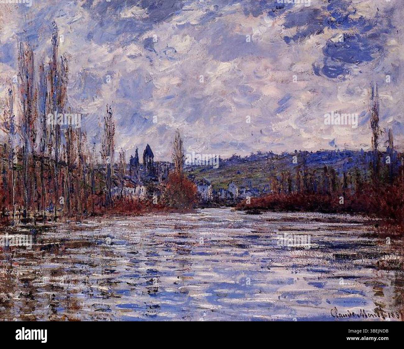 Depiction of Claude Monet (1840–1926), influential in the Impressionist ...