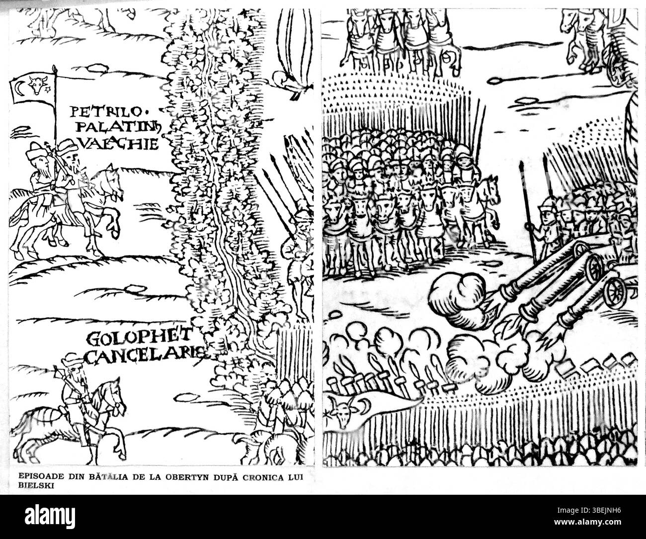 Petru Rare, a figure from Romanian history, is depicted on the ...