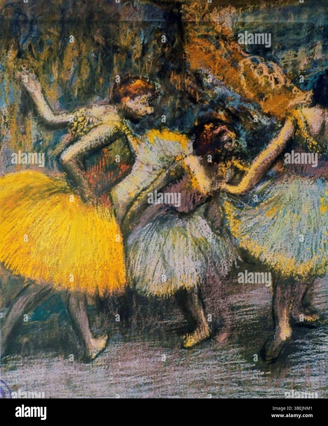 'Three Dancers' is a painting by Edgar Degas (1834–1917), created ...