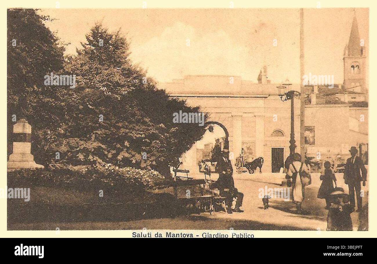 This image, dating from around 1919, features the Porta Belfiore in ...