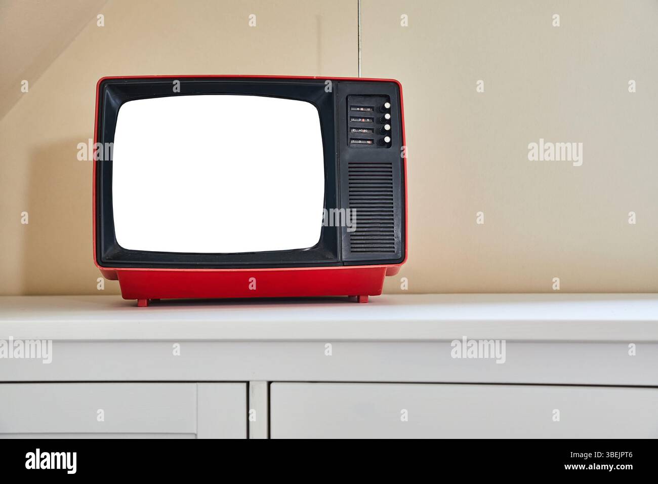 70s tv screen hi-res stock photography and images - Alamy