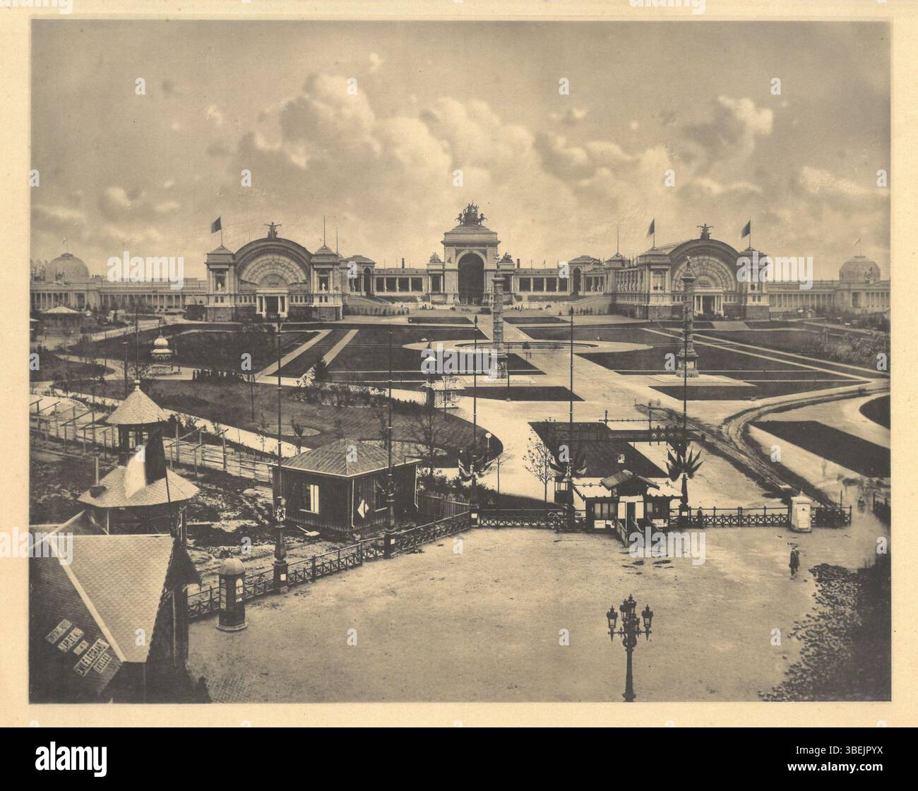 The photo from M. Fussen’s 1882 album commemorates the opening of the ...