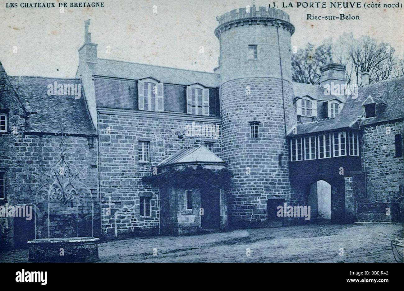 This postcard from 1932 by Joseph-Marie Villard depicts the north ...